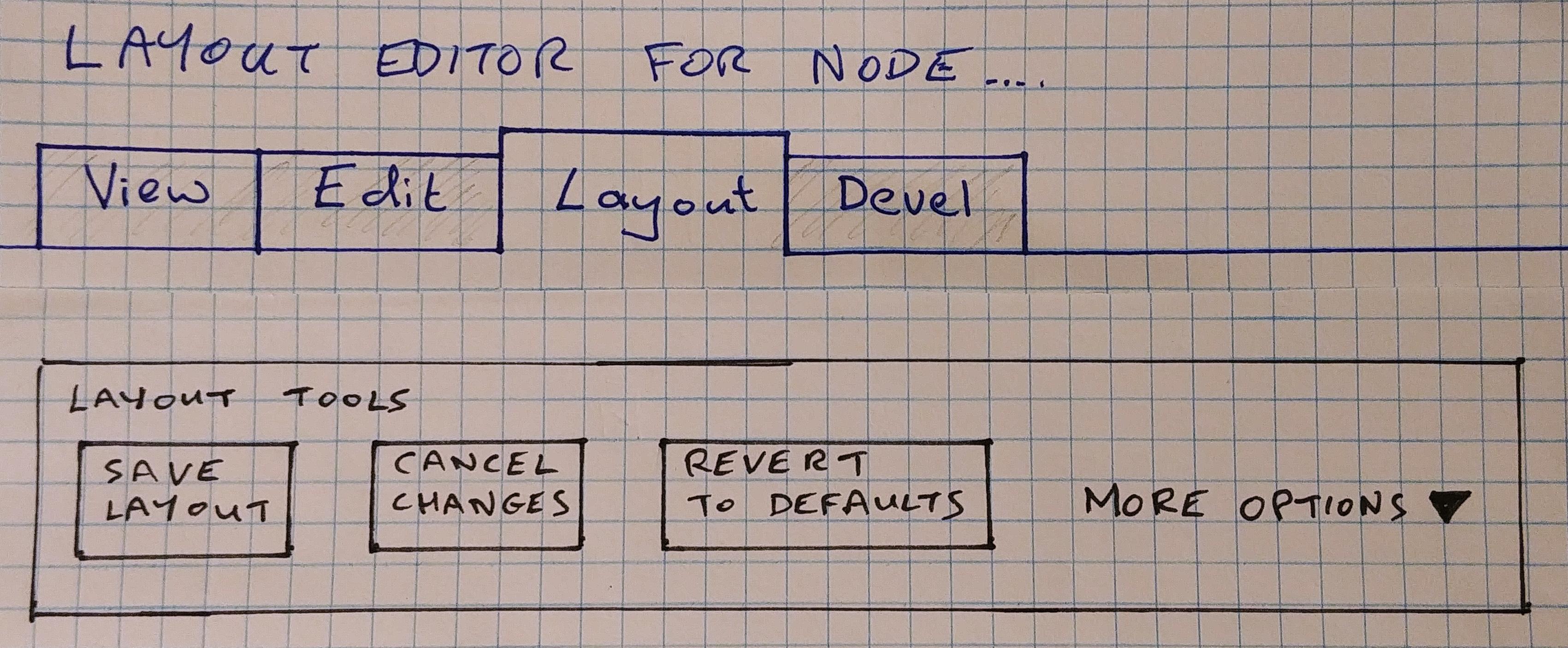 Improvements to the styling, grouping, etc. of the Layout Builder UI ...