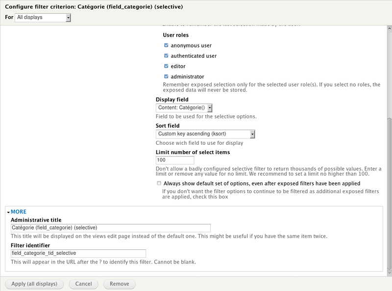 Tokenize filter identifier [#3019063] | Drupal.org