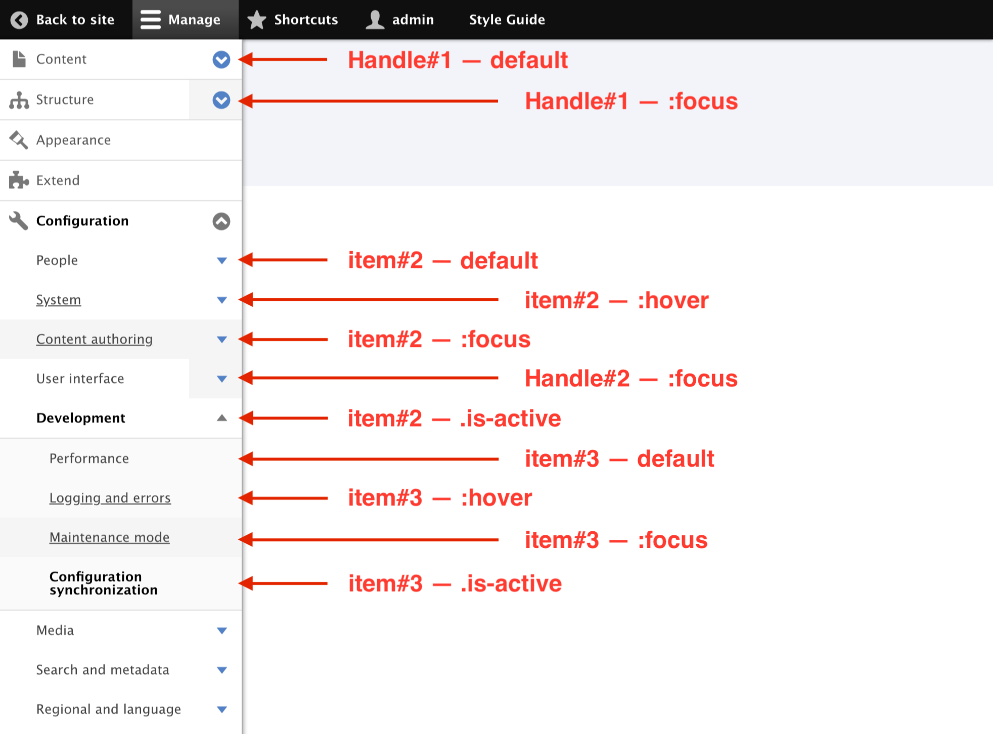 Toolbar style update [#3020422] | Drupal.org