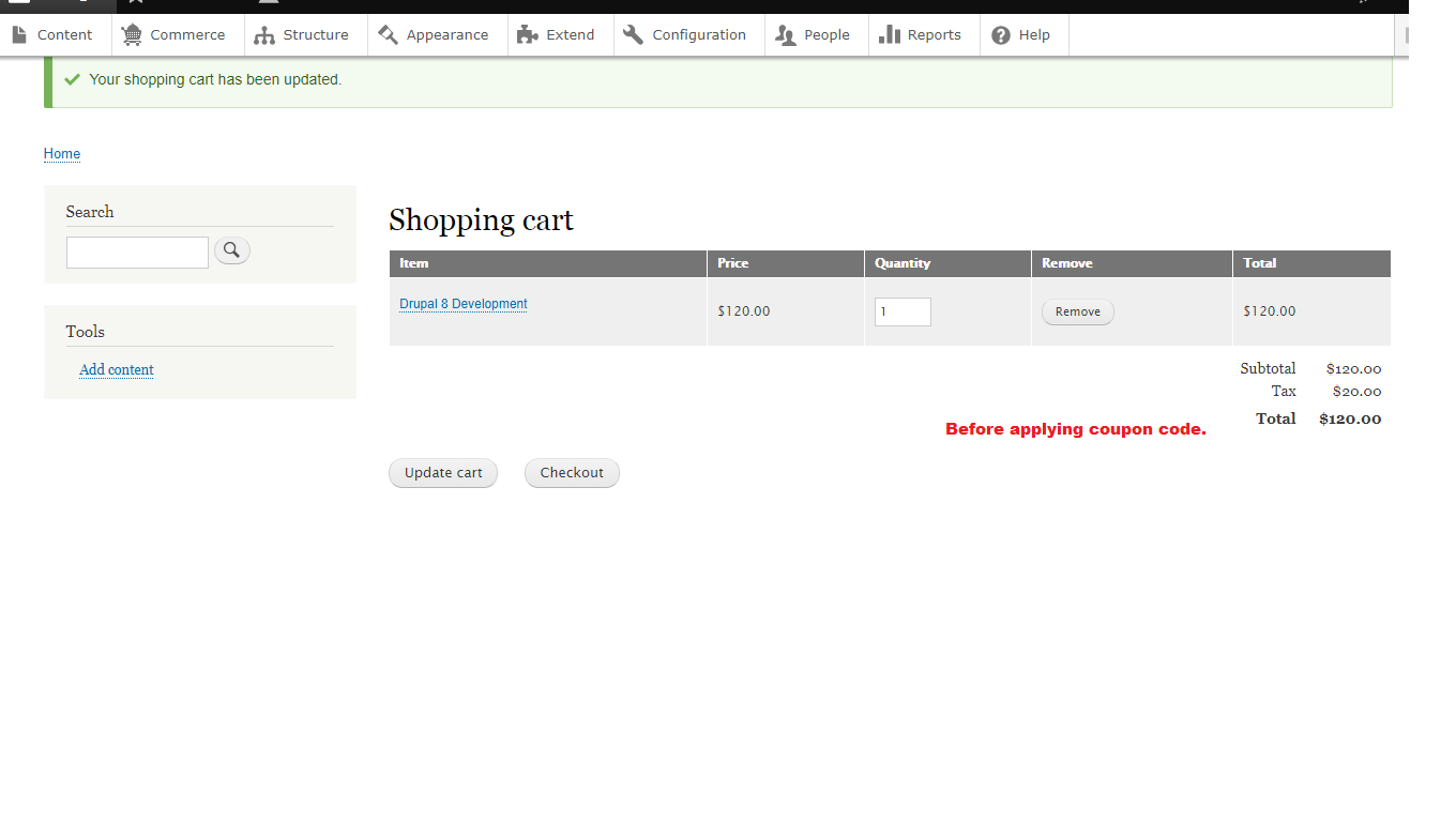 order total amount calculation issue [#3029965] | Drupal.org