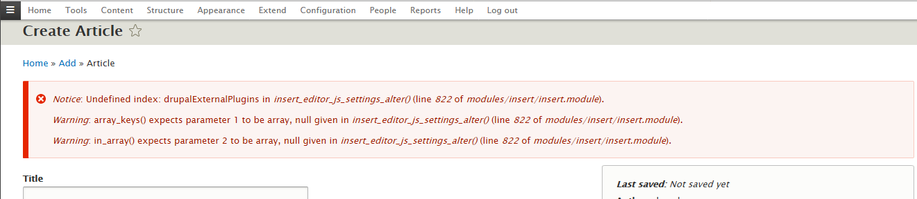 Undefined Index Error [#3030411] | Drupal.org