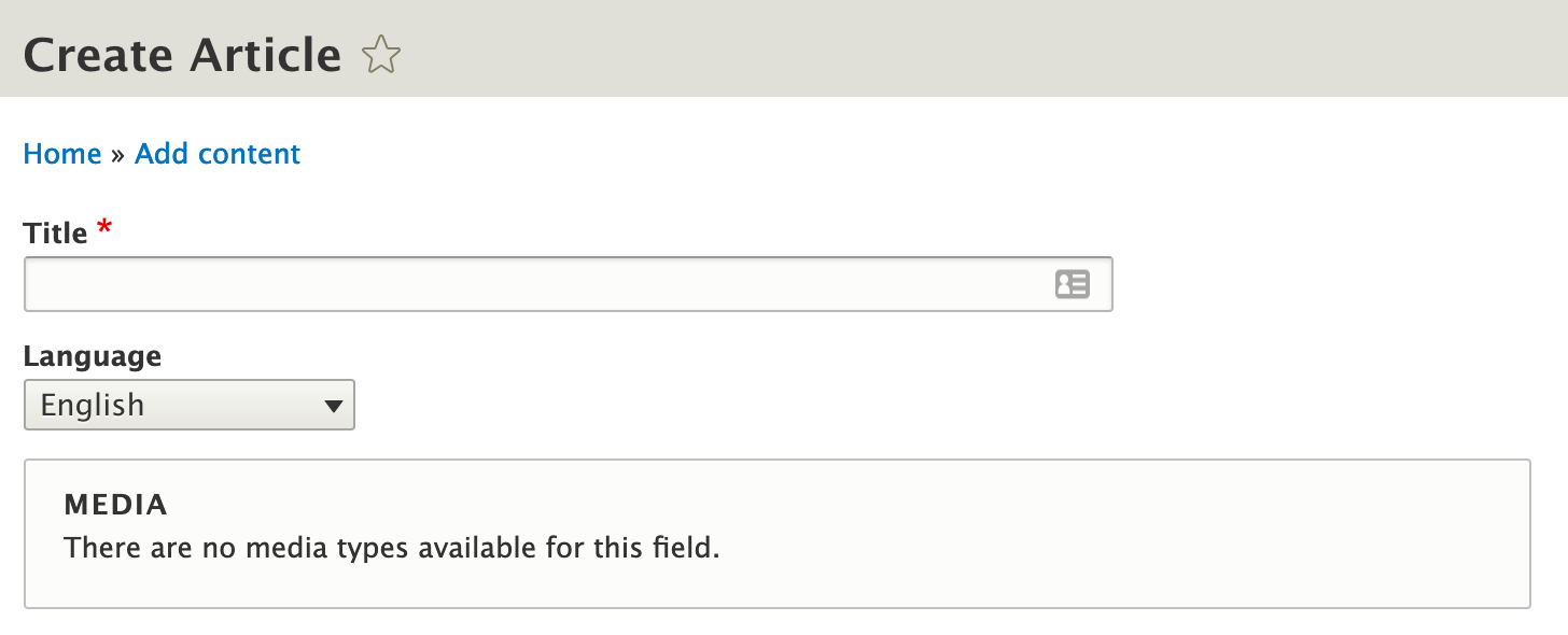 InvalidArgumentException when adding reference field without Media type [#3033653] | Drupal.org