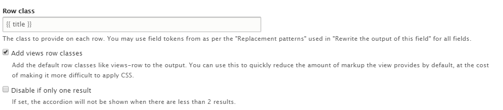 Header row class unexpectedly behavior [#3040949] | Drupal.org