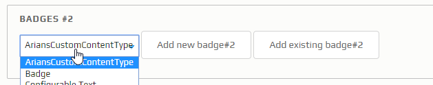 'Allow users to add new' feature should allow picking which content-types it should filter on if ...