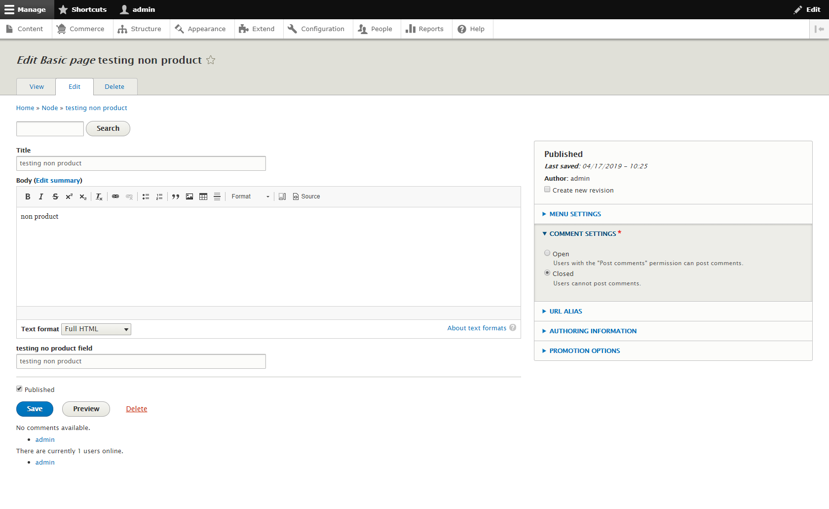 Ubercart 7 product field data not migrated [#3044987] | Drupal.org