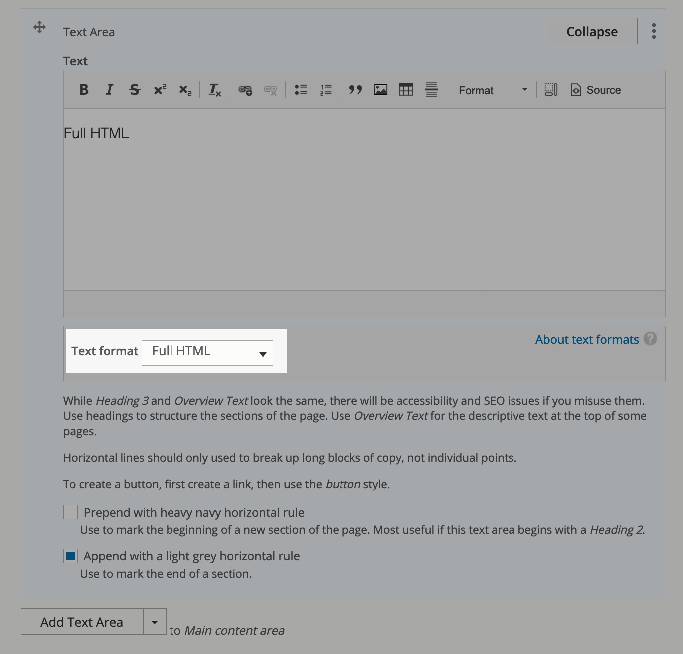 Fields disabled due to text format inaccessibility fail validation ...