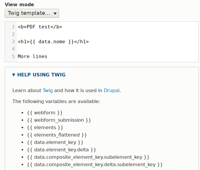 Customize the pdf body [#3072170] | Drupal.org