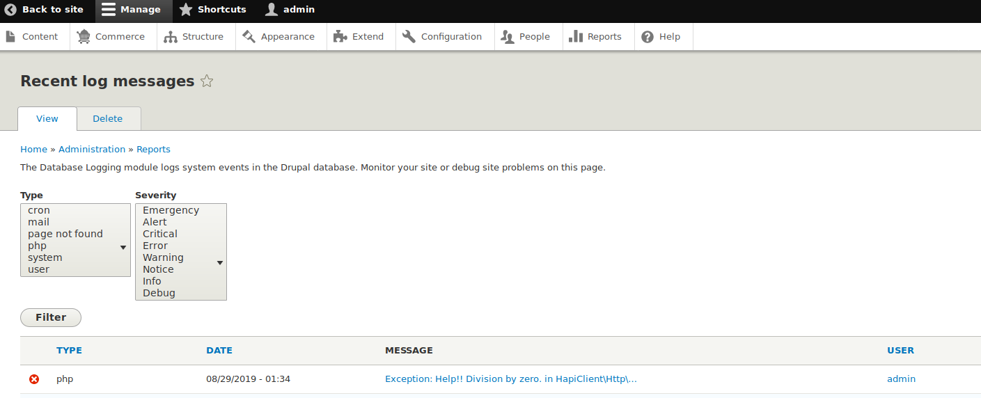 Error messages from Slimpay API [#3077680] | Drupal.org