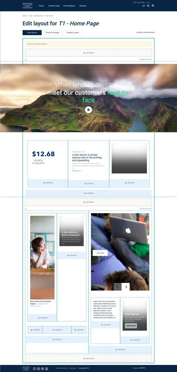 Allow layout builder sections to be nested. [#3053145] | Drupal.org