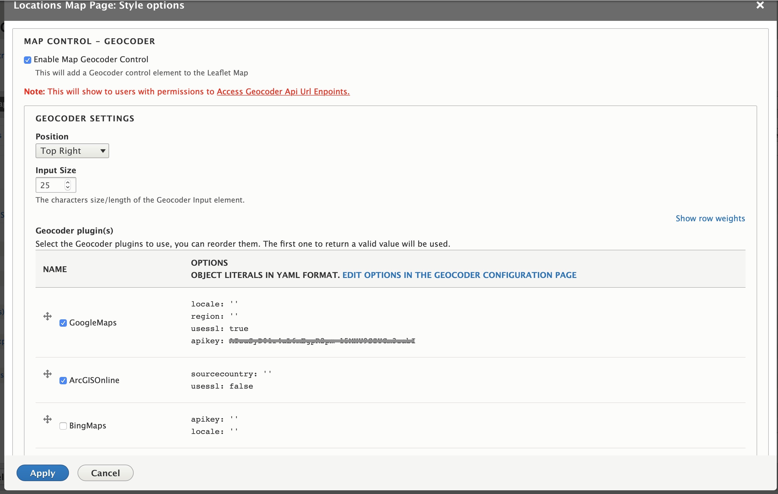 Leaflet Geocoder Control [#3079061] | Drupal.org
