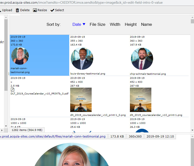 Thumbnail grid (rather than thumbnails in a list) [#3082407] | Drupal.org