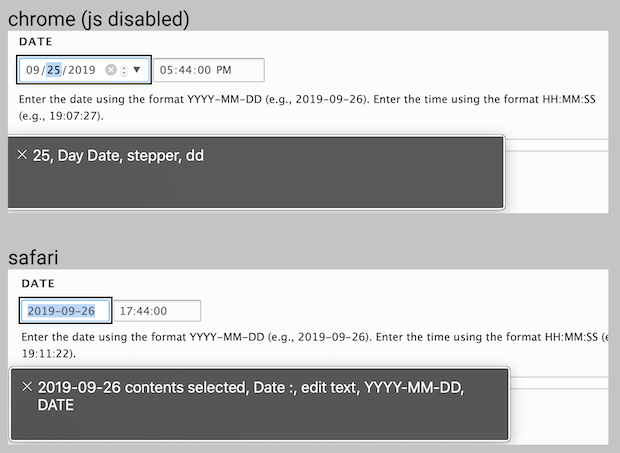 Deprecate and remove jQuery UI datepicker [#3072906] | Drupal.org