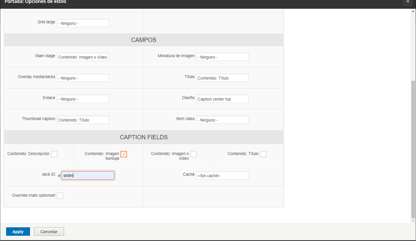 Not able to select thumbnail in slick views [#3085238] | Drupal.org