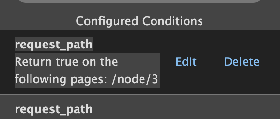 Add visibility control conditions to blocks within Layout Builder [#2916876] | Drupal.org
