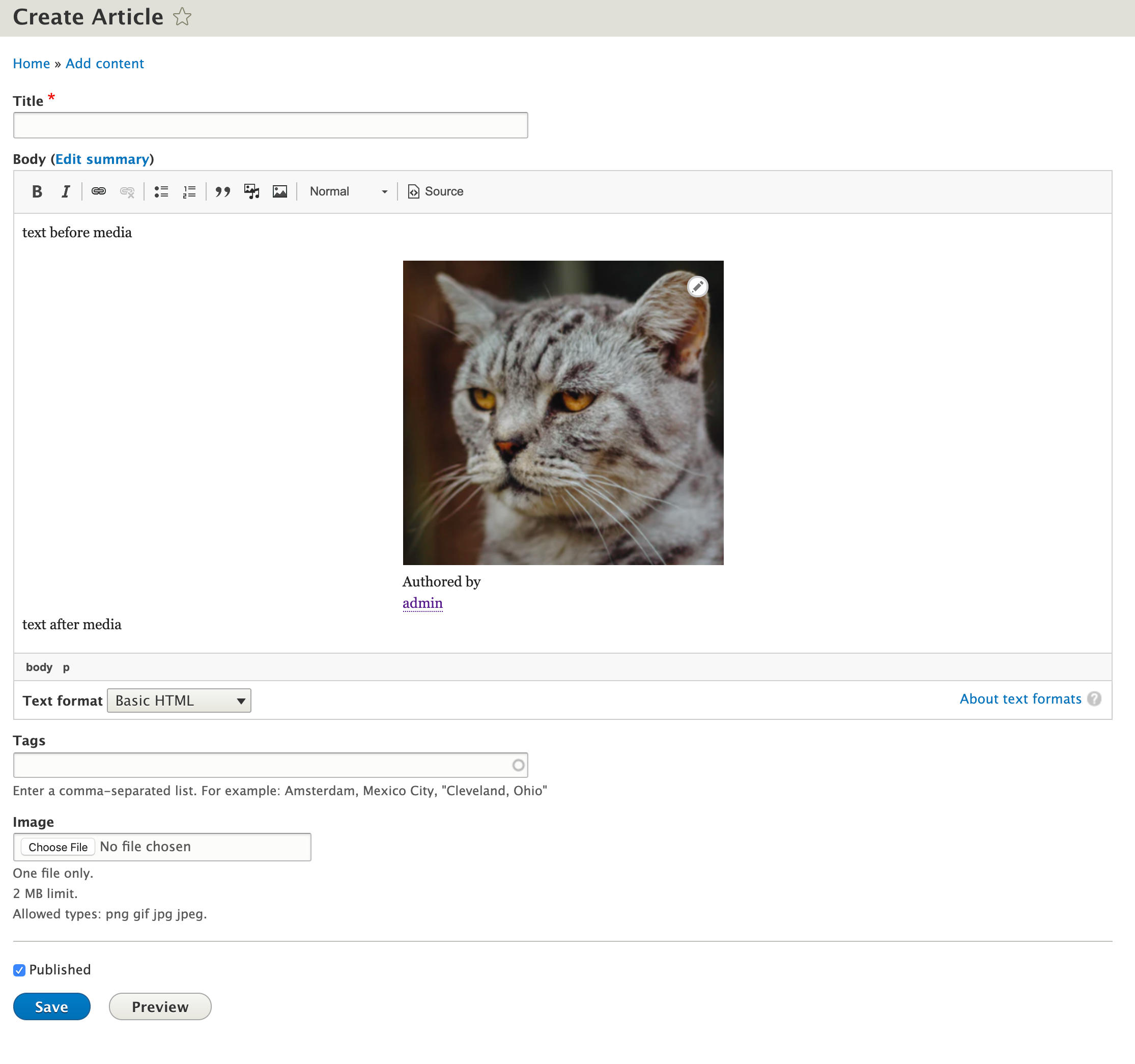 _filter_autop() breaks links around the tag [#3075527] | Drupal.org