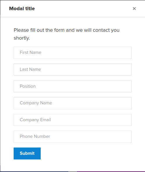 Change the order for rendering the 'X' button icon and the modal's ...