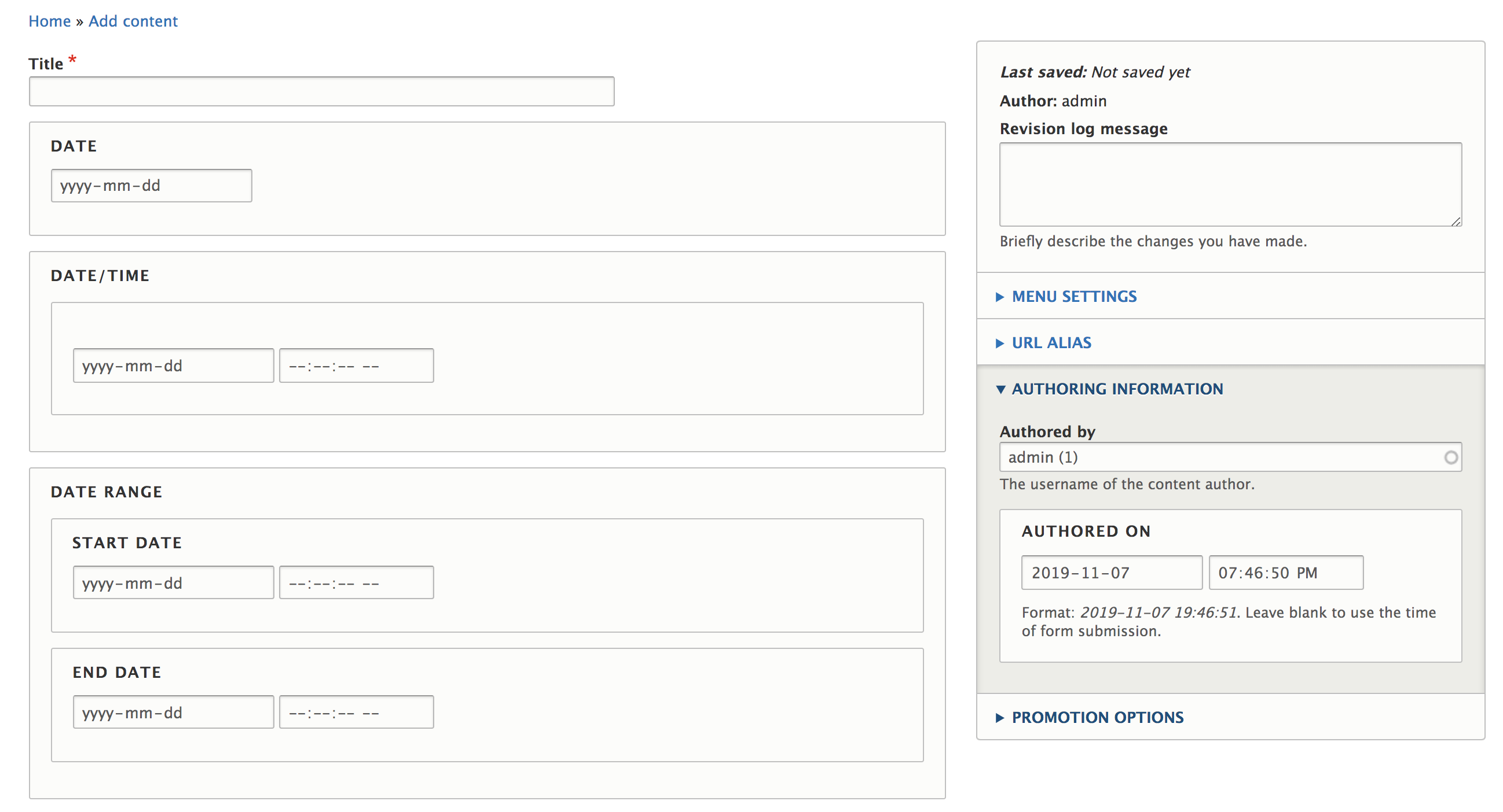 Datetime and Datelist elements should render as fieldsets [#3078334] | Drupal.org