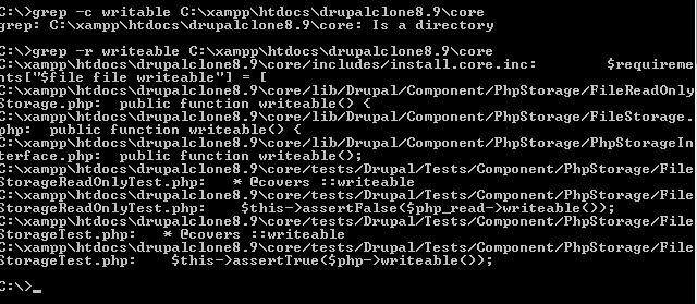 Change "writeable" to "writable" in documentation [#2898947] | Drupal.org