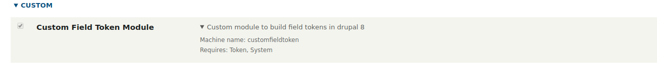 Missing configure button in module listing page [#3098685] | Drupal.org