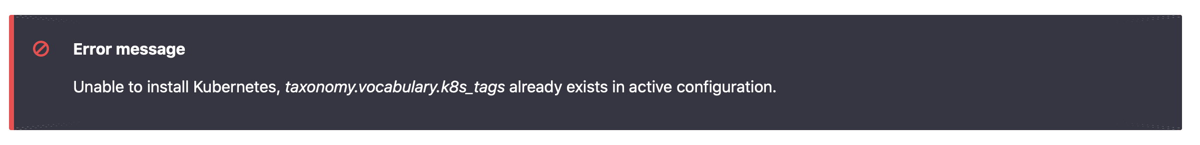 Fix uninstall / install K8s module [#3102697] | Drupal.org
