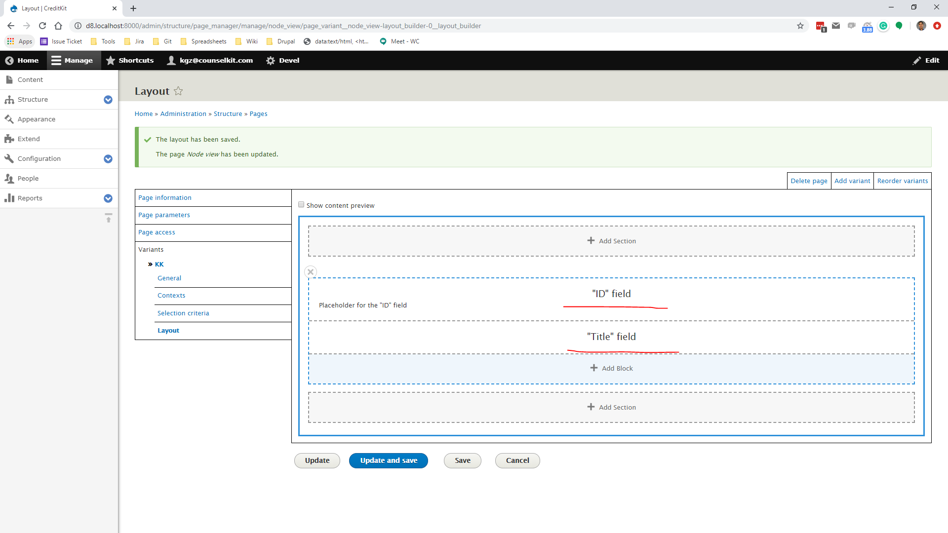 Create a layout builder variant [#2960739] | Drupal.org