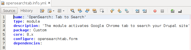 [D8] Open Search Tab [#3106278] | Drupal.org