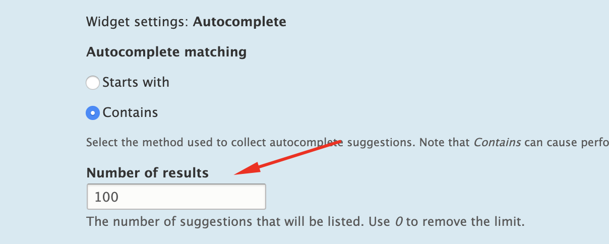 Autocomplete match_limit setting is not applied to a Dynamic Entity Reference field [#3110807 ...