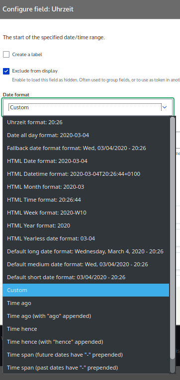 Date format for dates with time and all day dates in one [#3117540 ...