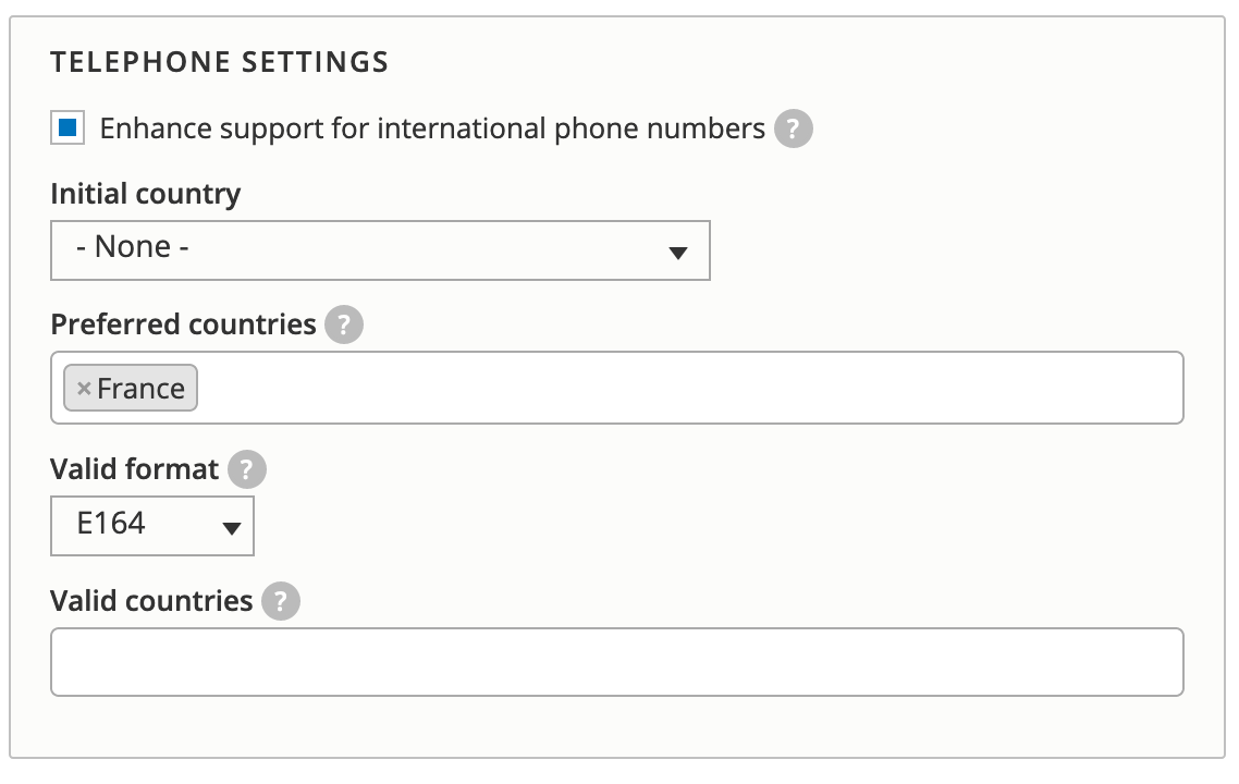 Unable to get submitted input value into international format using ...