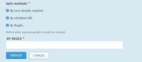 Split method regex field does not validate [#3124357] | Drupal.org
