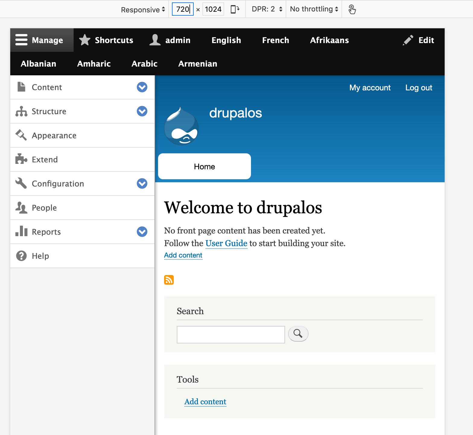 Multiline Admin Toolbar overlaps with horizontal & vertical menus and Page Title area [#3036975 ...