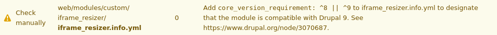 Add core_version_requirement for Drupal 9 compatibility [#3129633] | Drupal.org