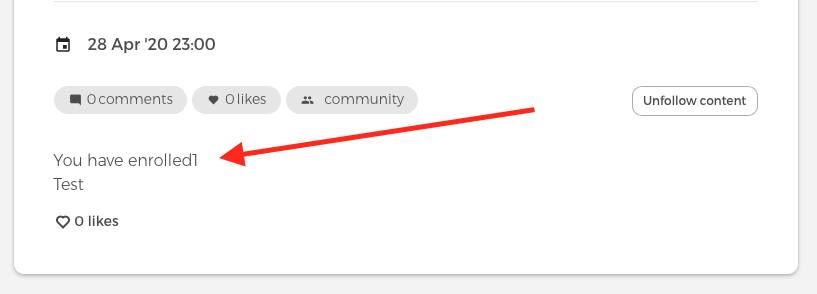 theming for enrollment note on event nodes seems broken [#3131482] | Drupal.org
