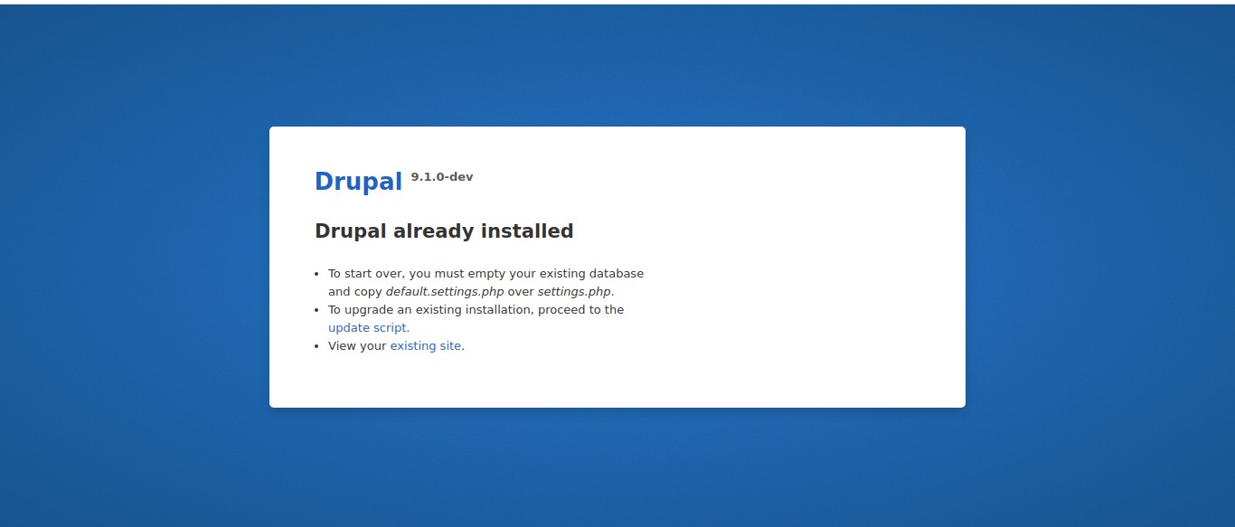 Incorrect "Drupal already installed" if any database settings are wrong ...