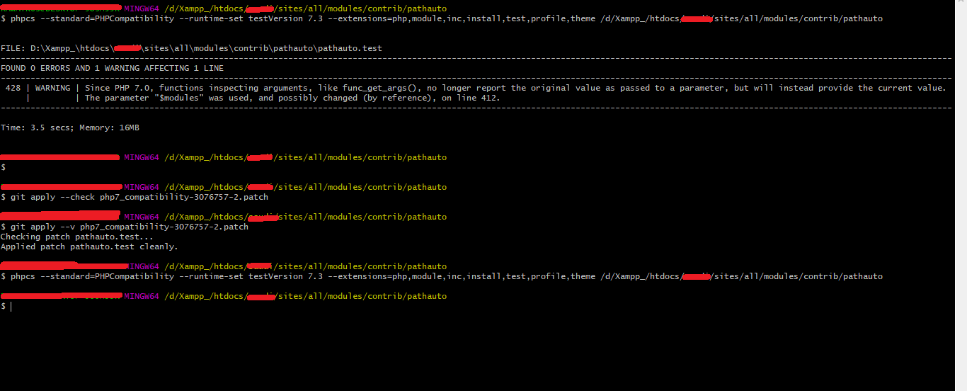 PHP 7 compatibility [#3076757] | Drupal.org