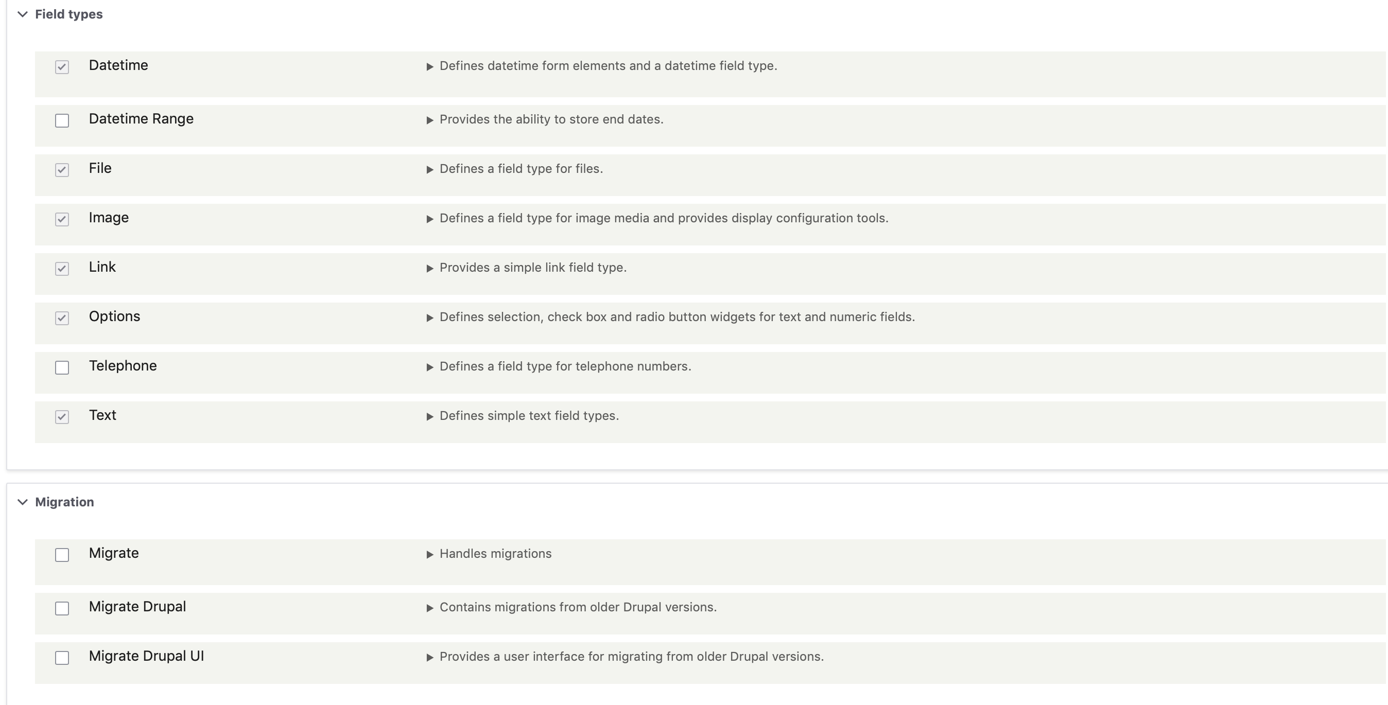 Horizontal scrollbar on /admin/modules [#3033734] | Drupal.org