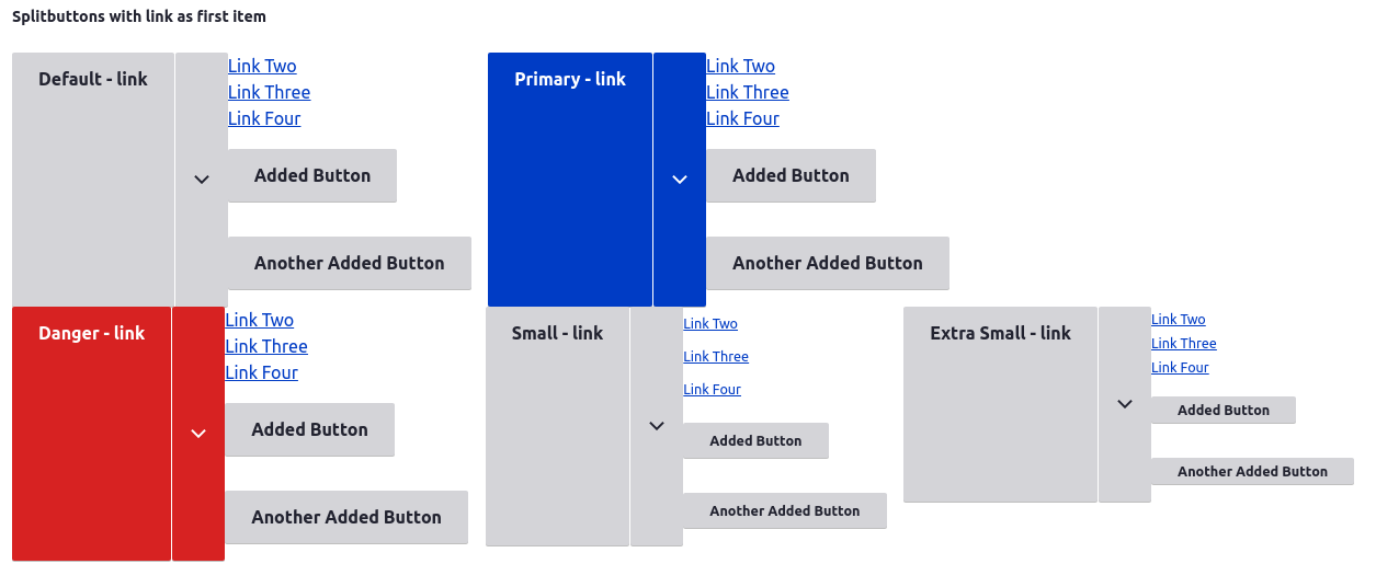 Add new Splitbutton render element to eventually replace Dropbutton [#1899236] | Drupal.org