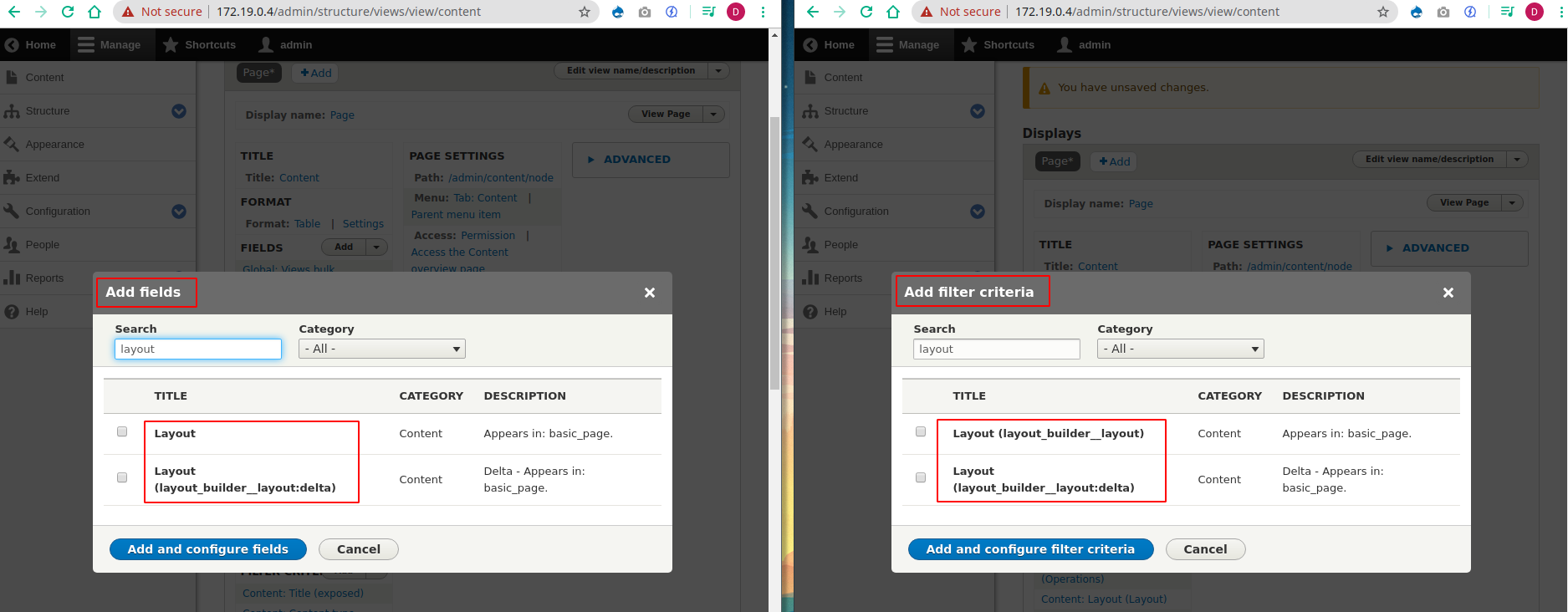 Make it possible to create views listing content with layout overrides [#3143007] | Drupal.org