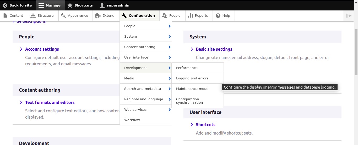 Add dropdowns to horizontal toolbar menu (as with 'admin toolbar' in ...