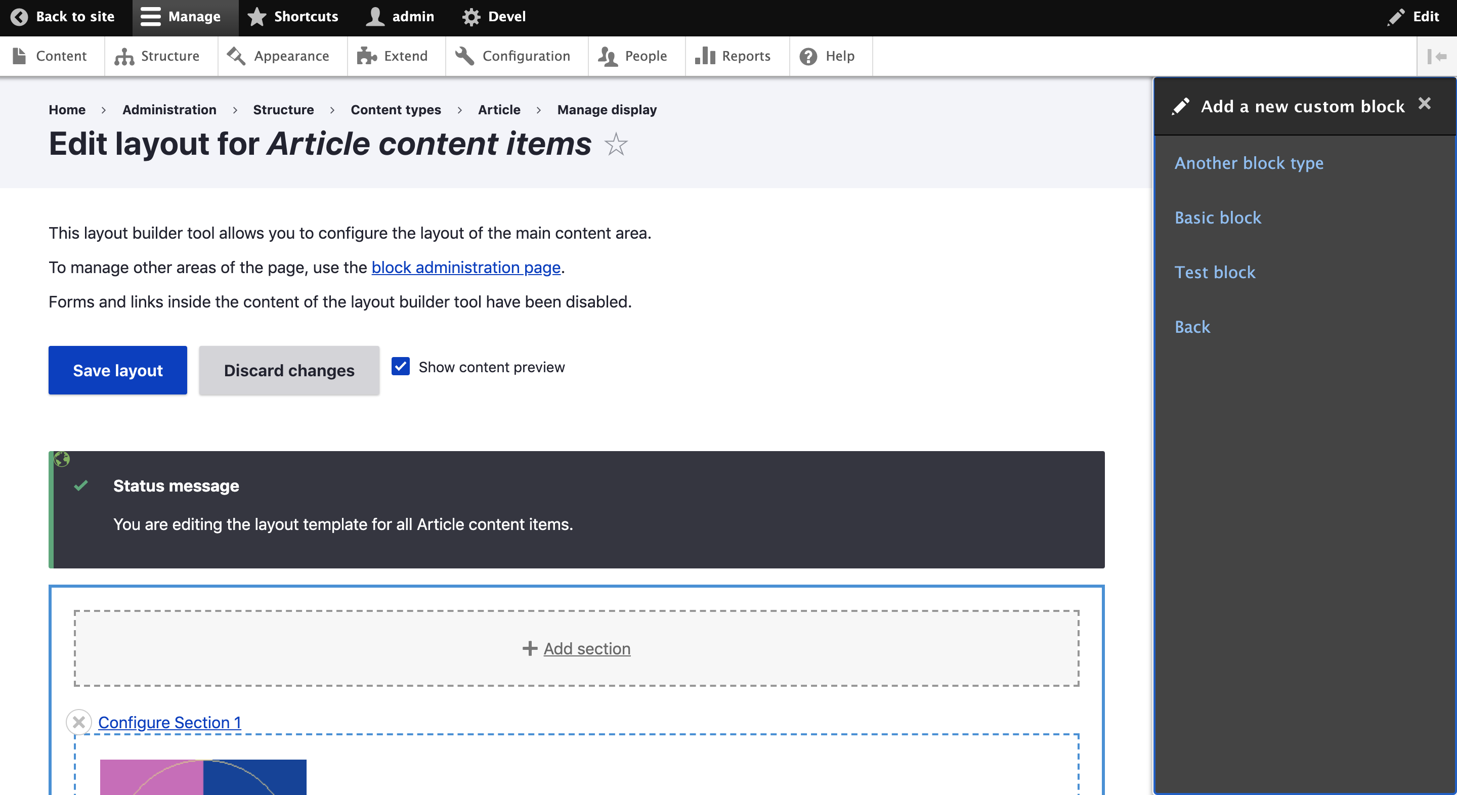 Claro + layout builder side-bar off-canvas dialogs list item background color [#3143230 ...