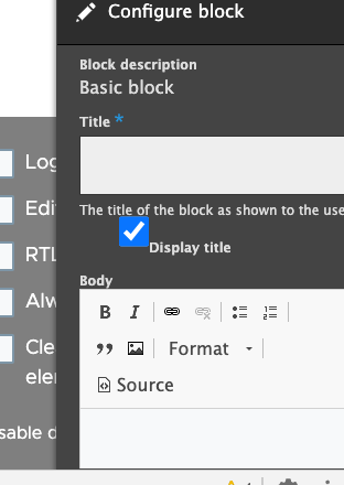 Radios and checkbox not aligned with label in settings tray [#3152382] | Drupal.org