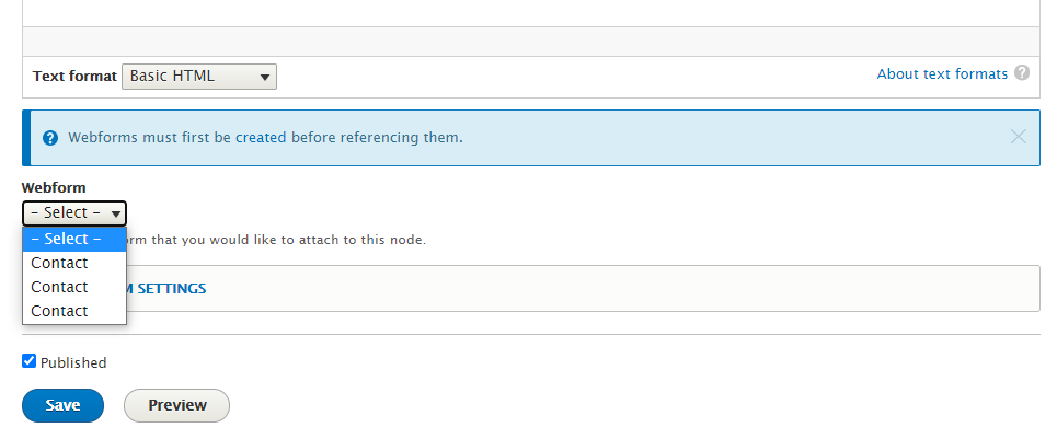 Title and description issues in admin list (/admin/structure/webform) [#3134397] | Drupal.org