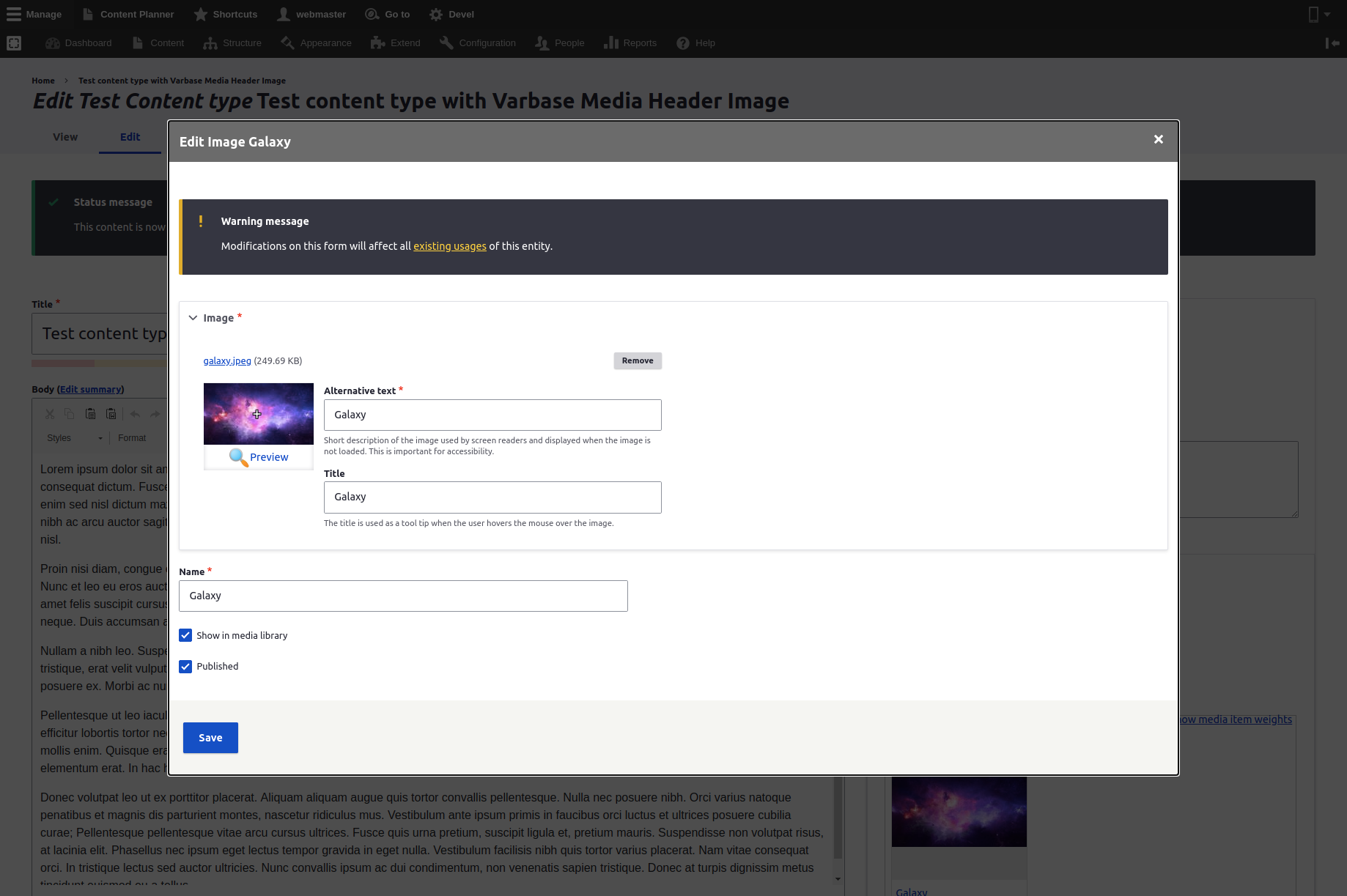 Add [Entity Usage] module ~2.0 and default entity usage settings [#3163581] | Drupal.org