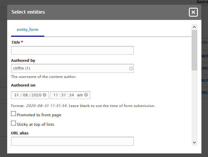 Not able to add existing entities with Entity Browser IEF, wrong form loads in modal [#3168223 ...