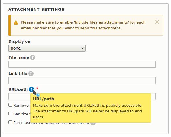 Allow private URLs for Attachment URL element [#3169136] | Drupal.org
