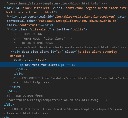 Add ability to dismiss alert [#3156557] | Drupal.org