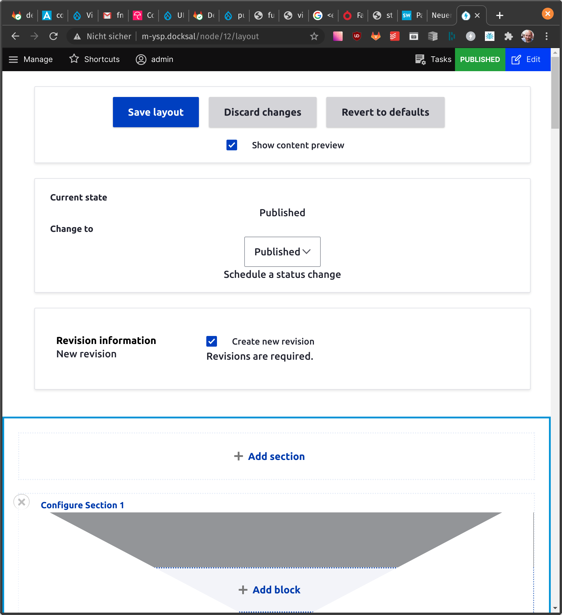 [gin_lb] Improve Layout Builder in frontend [#3172493] | Drupal.org