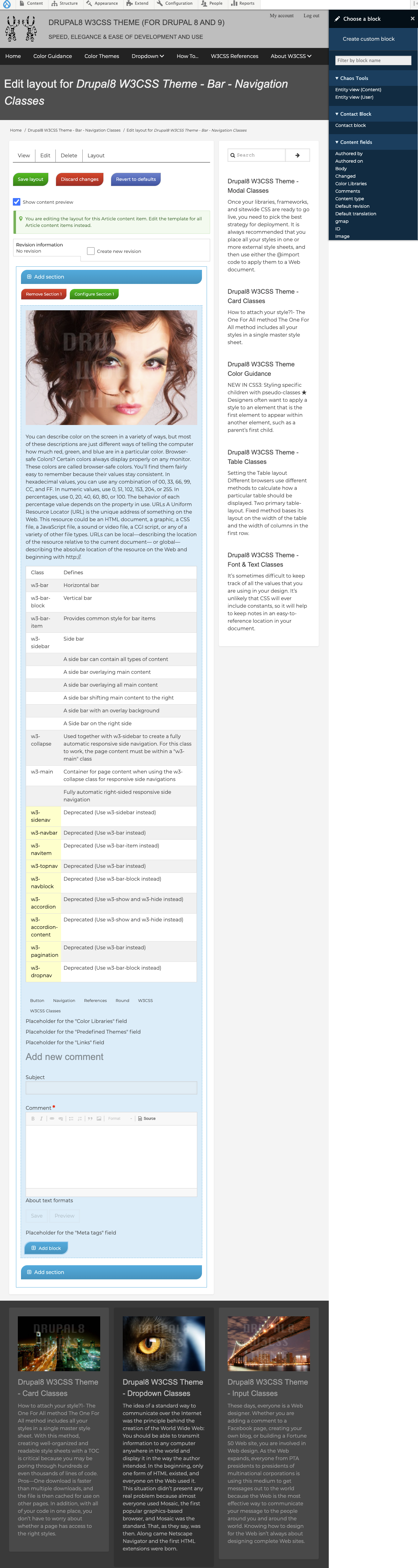 Layout Builder add block menu is running together [#3175022] | Drupal.org