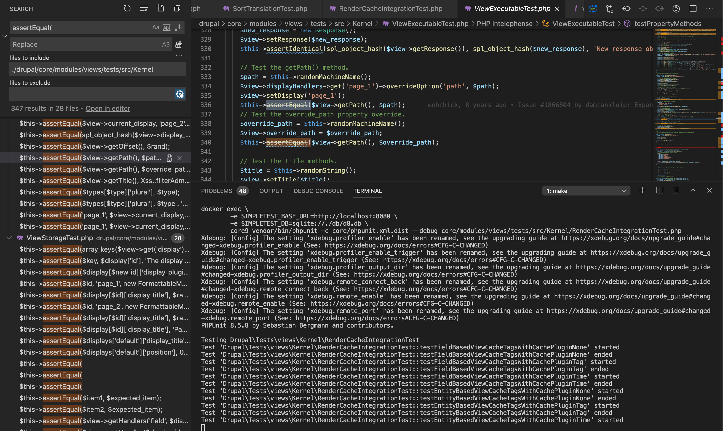 Replace deprecated assertEqual( with assertEquals( in Kernel Unit Test ...