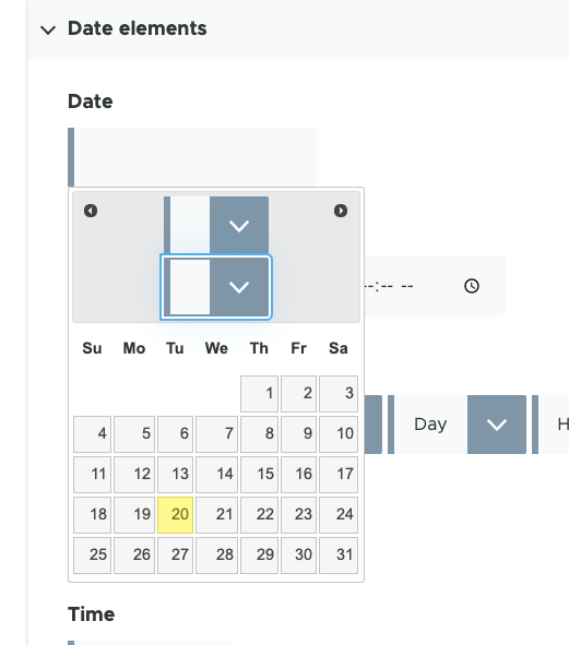 Olivero: jQuery UI (deprecated in D9) date picker visually broken [#3144911] | Drupal.org